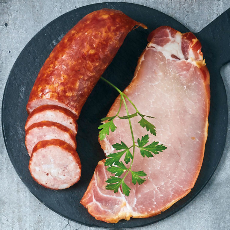 Viandes fumées et ½ sel - Kervern charcuterie Bio